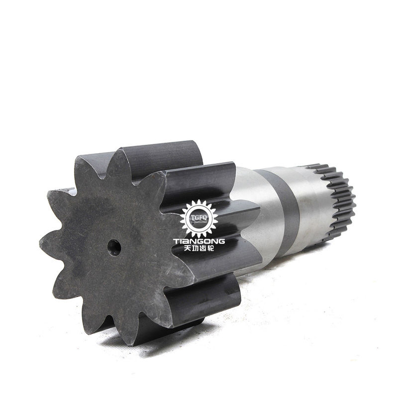 E 318D E 318D2 Excavator Spare Part Pinion Shaft 11/26T Swing Gearbox ...